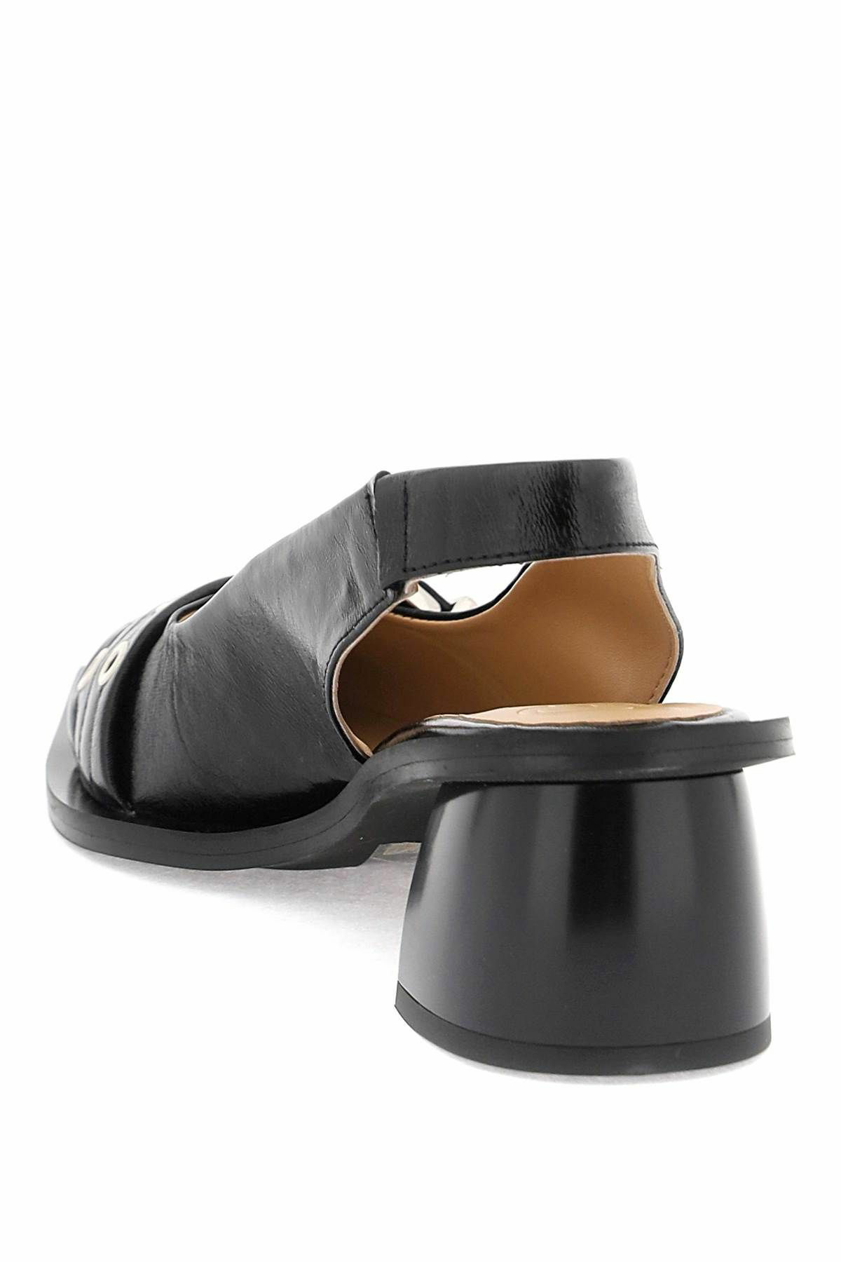 GANNI slingback décollet Black GANNI