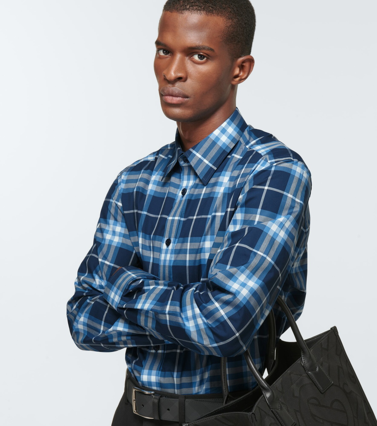 Burberry - Checked cotton shirt Burberry