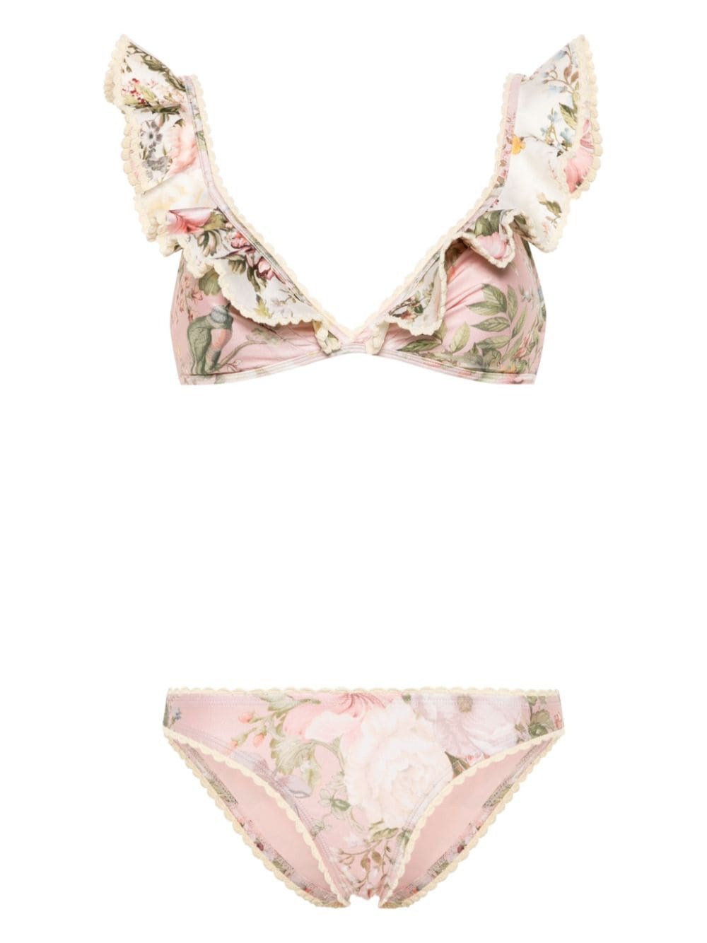 ZIMMERMANN - Floral Print Bikini Set Zimmermann