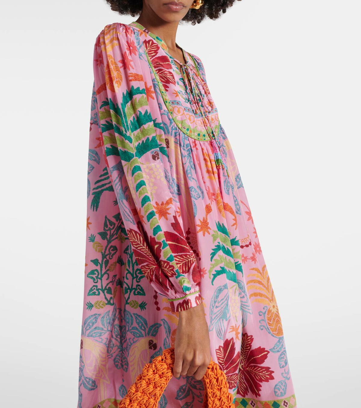 Farm Rio Fruits Queen printed midi dress Farm Rio