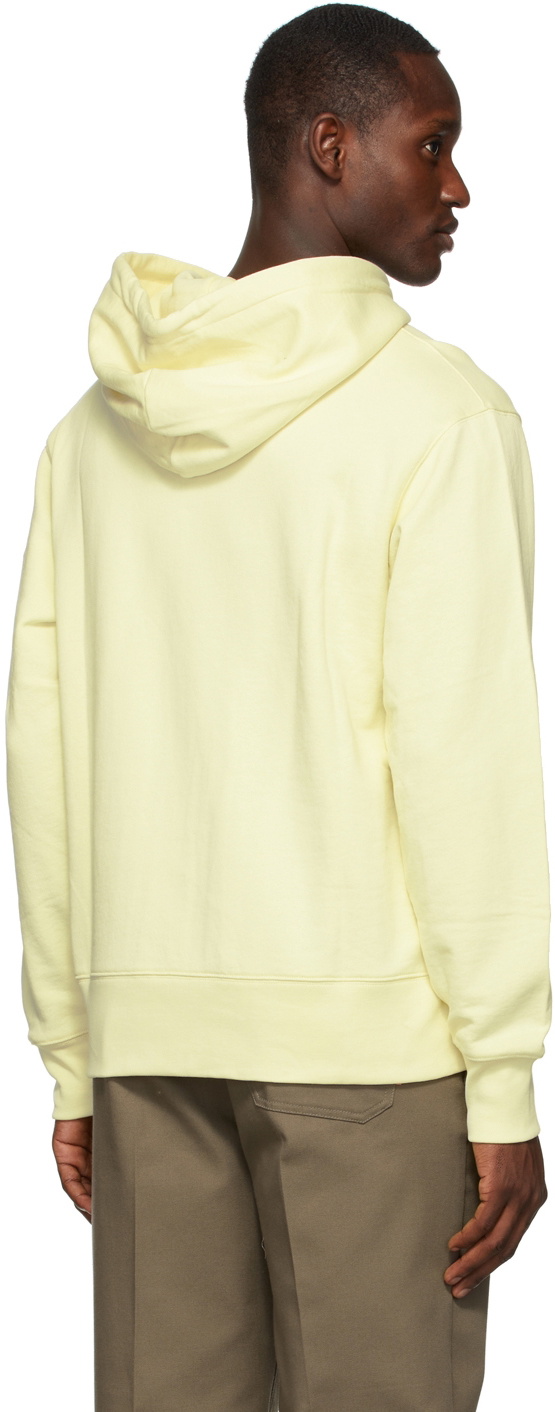 Acne Studios Yellow Patch Hoodie Acne Studios