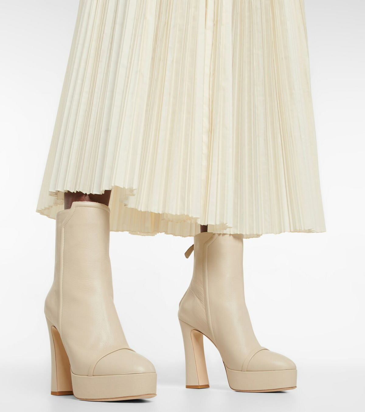 Malone Souliers Alexa platform leather ankle boots Malone Souliers