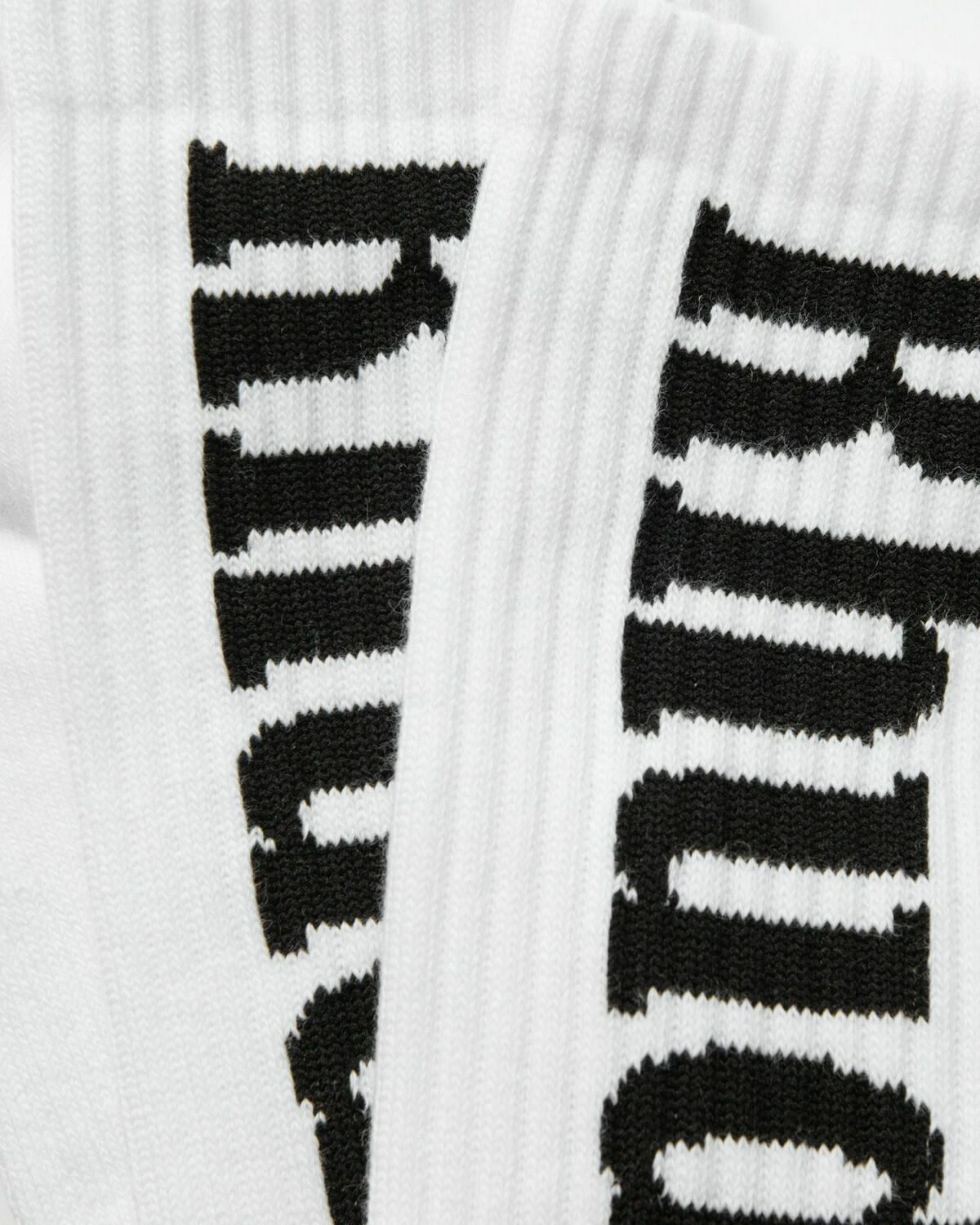 Rhude Rhude Logo Sock White - Mens - Socks Rhude