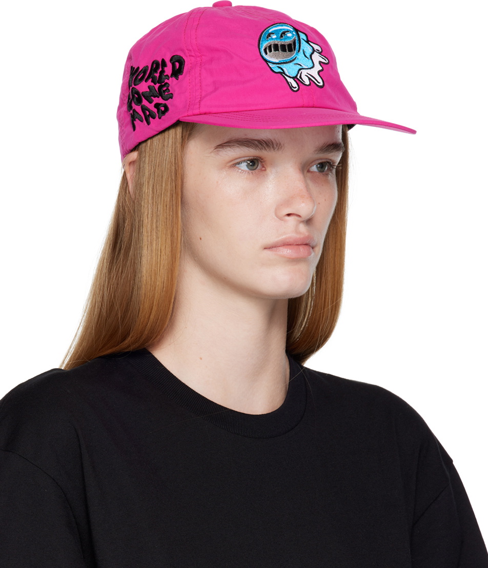BAPE Pink World Gone Mad Cap A Bathing Ape