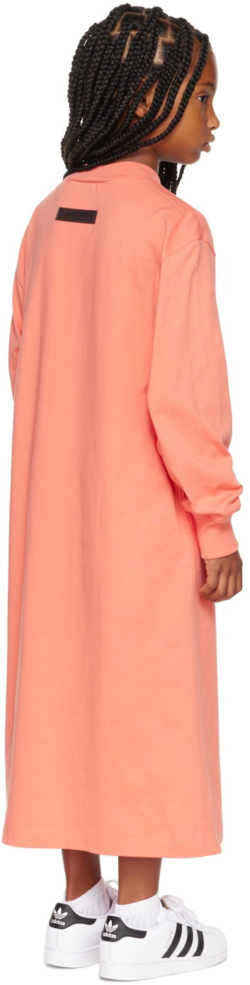 Essentials Kids Pink Logo T-Shirt Dress Essentials