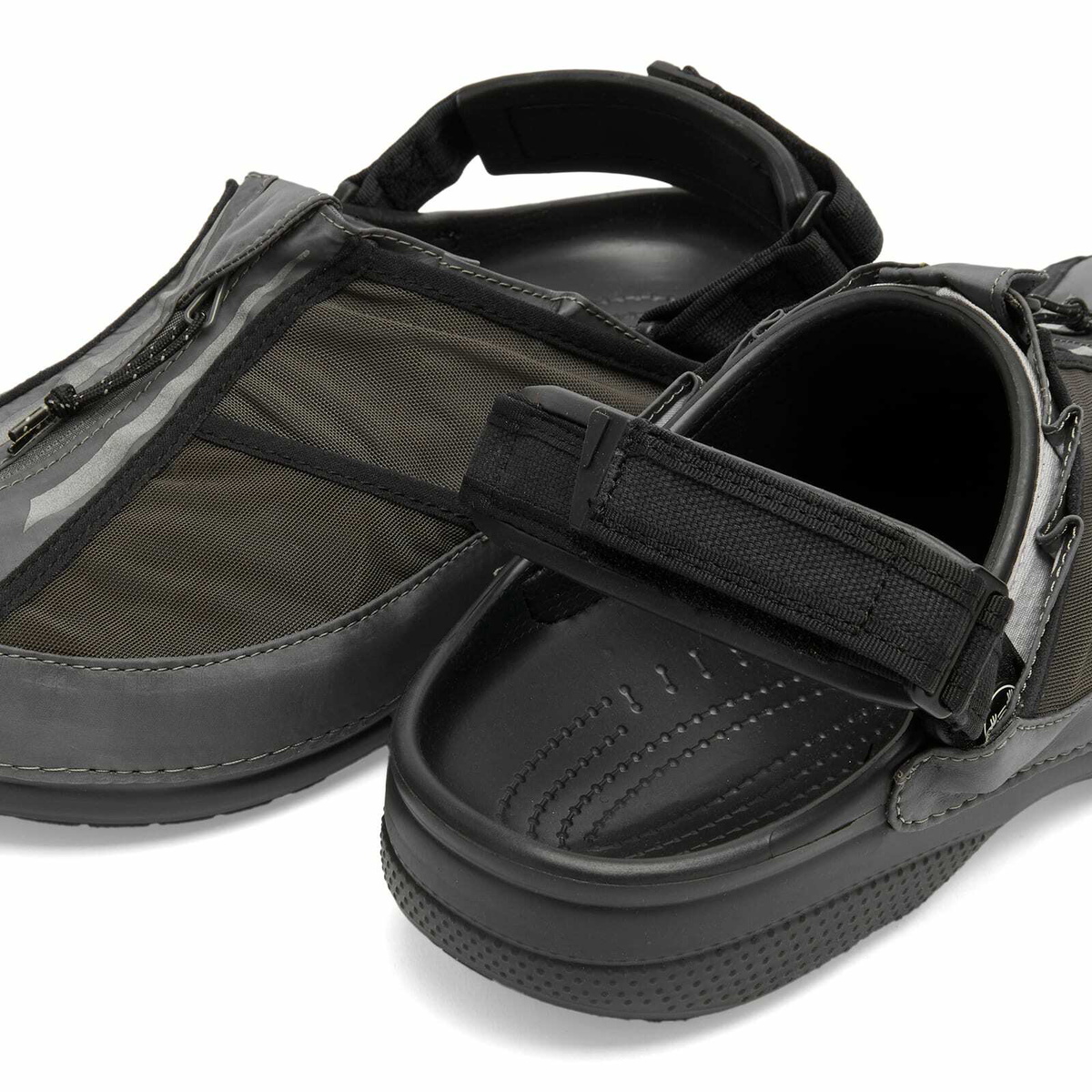 Crocs Running Vest Clog in Black Crocs
