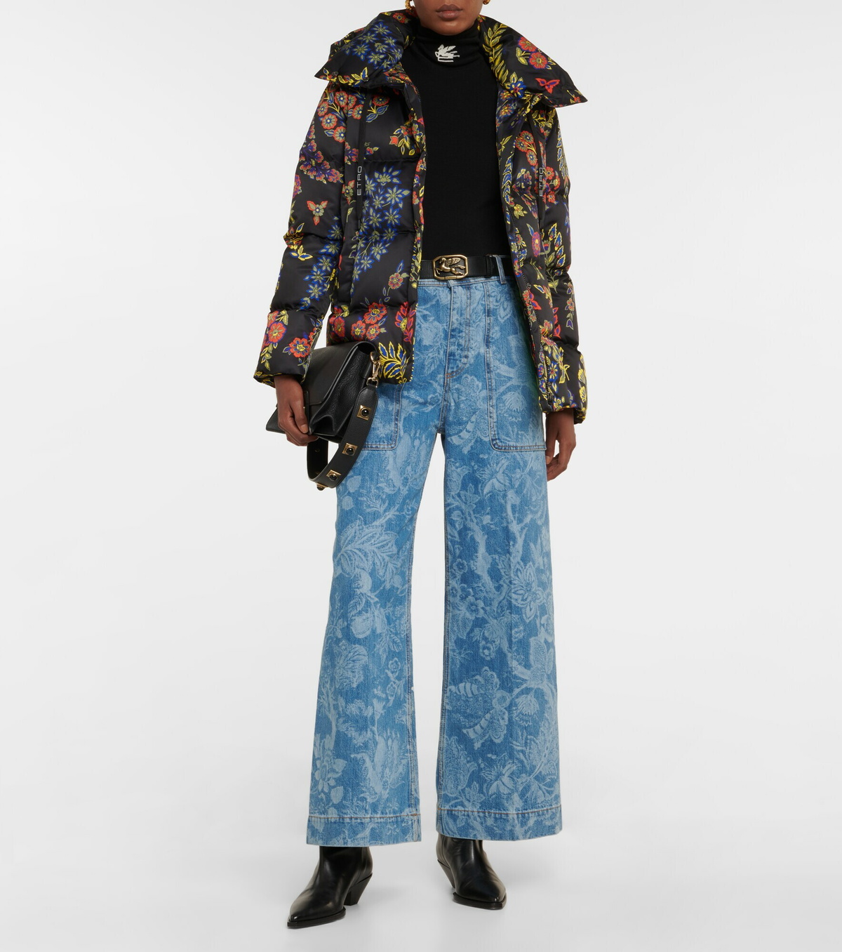 Etro - Floral down jacket Etro