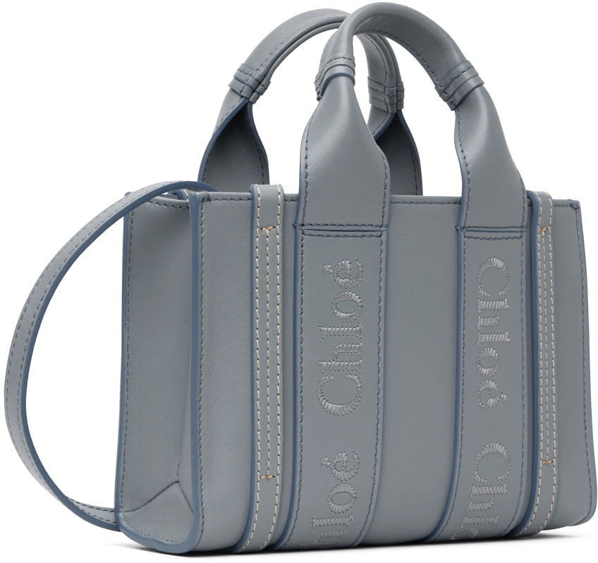 Chloé Blue Mini Woody Bag Chloe