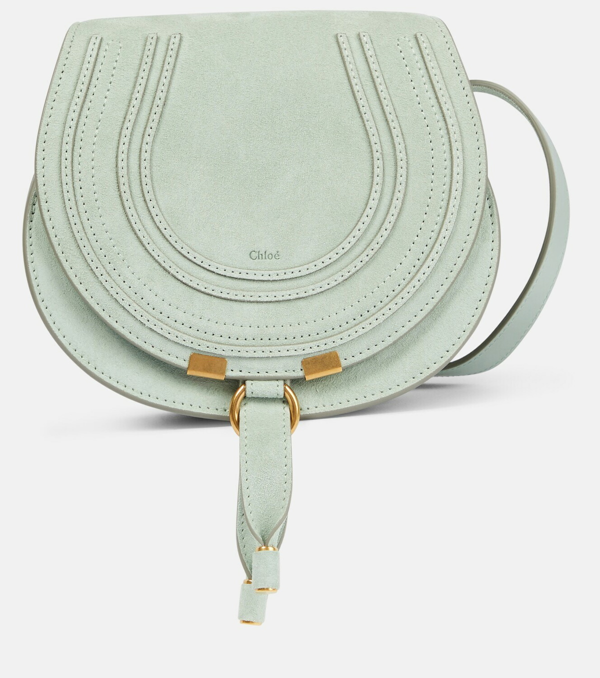 Chloé Marcie Small suede crossbody bag Chloe