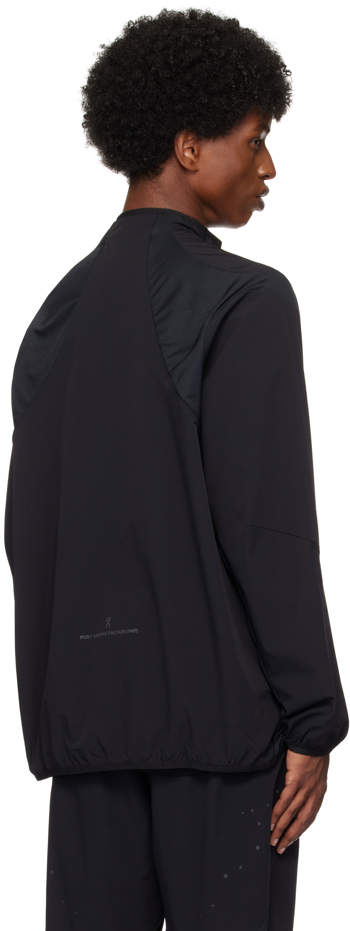 POST ARCHIVE FACTION (PAF) Black On Edition Breaker Jacket Post Archive ...