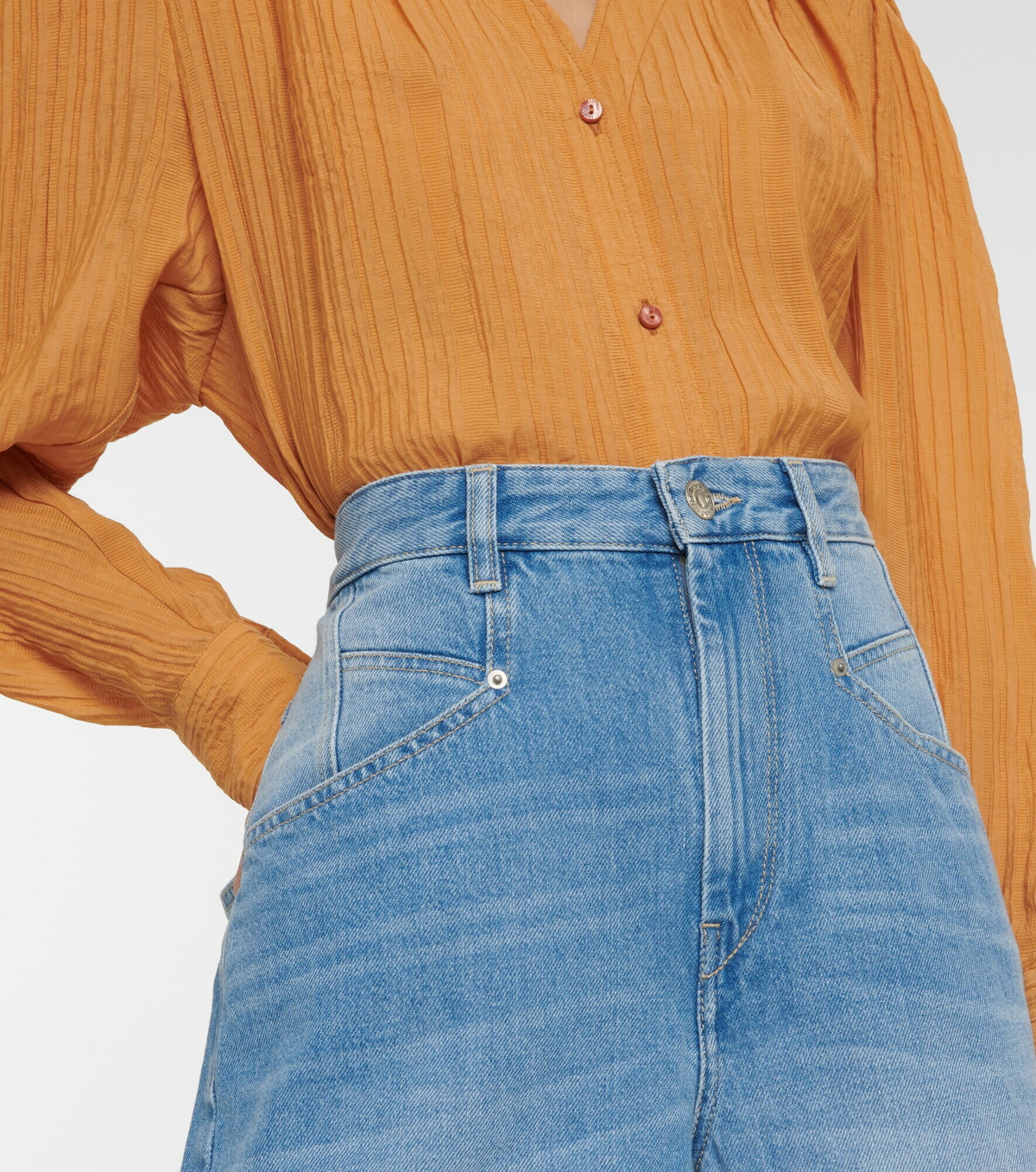 Isabel Marant - Natalina denim Bermuda shorts Isabel Marant