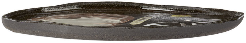 Harlie Brown Studio SSENSE Exclusive Black 'Du Pain' Plate