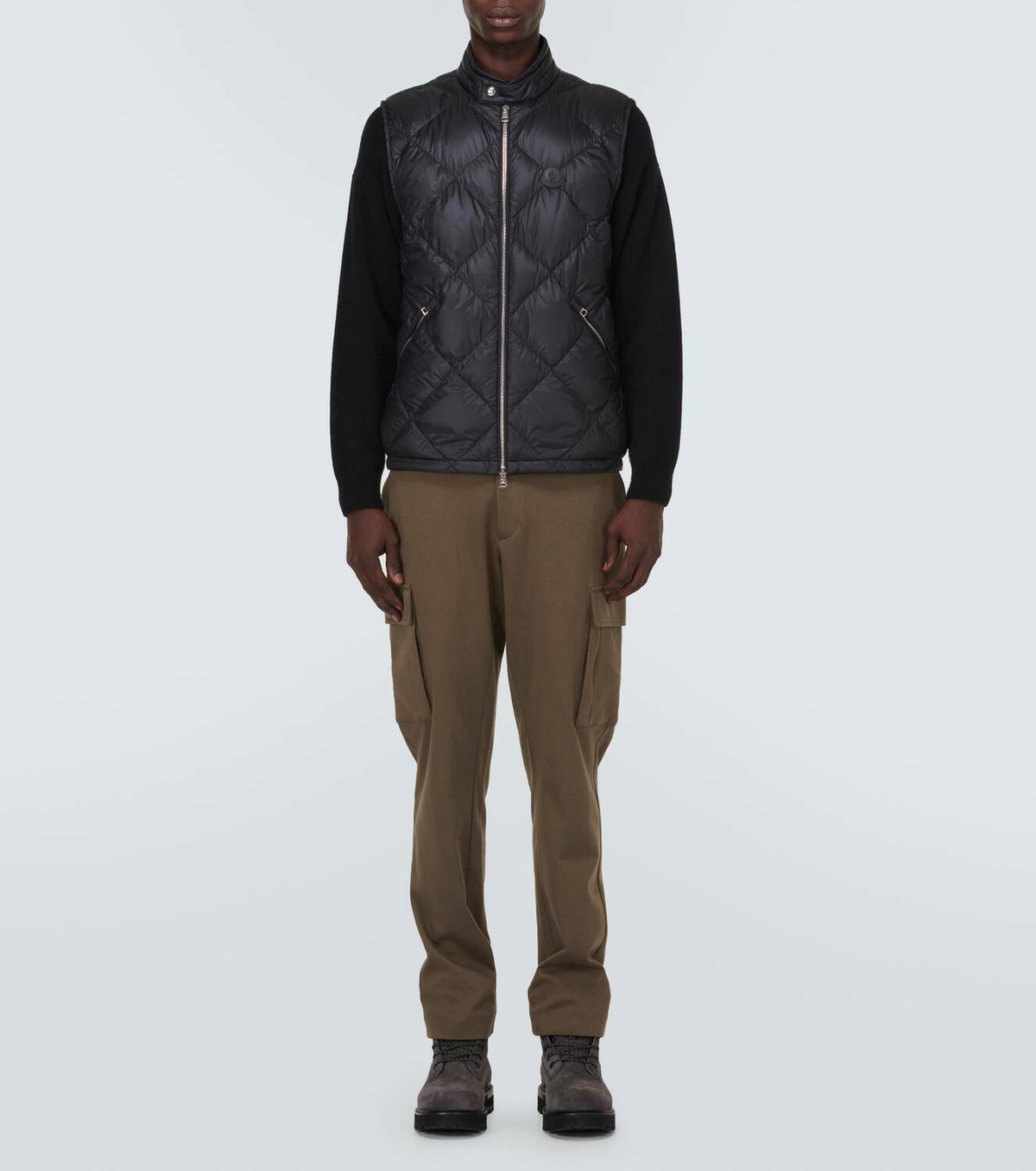Moncler Nasta quilted down vest Moncler