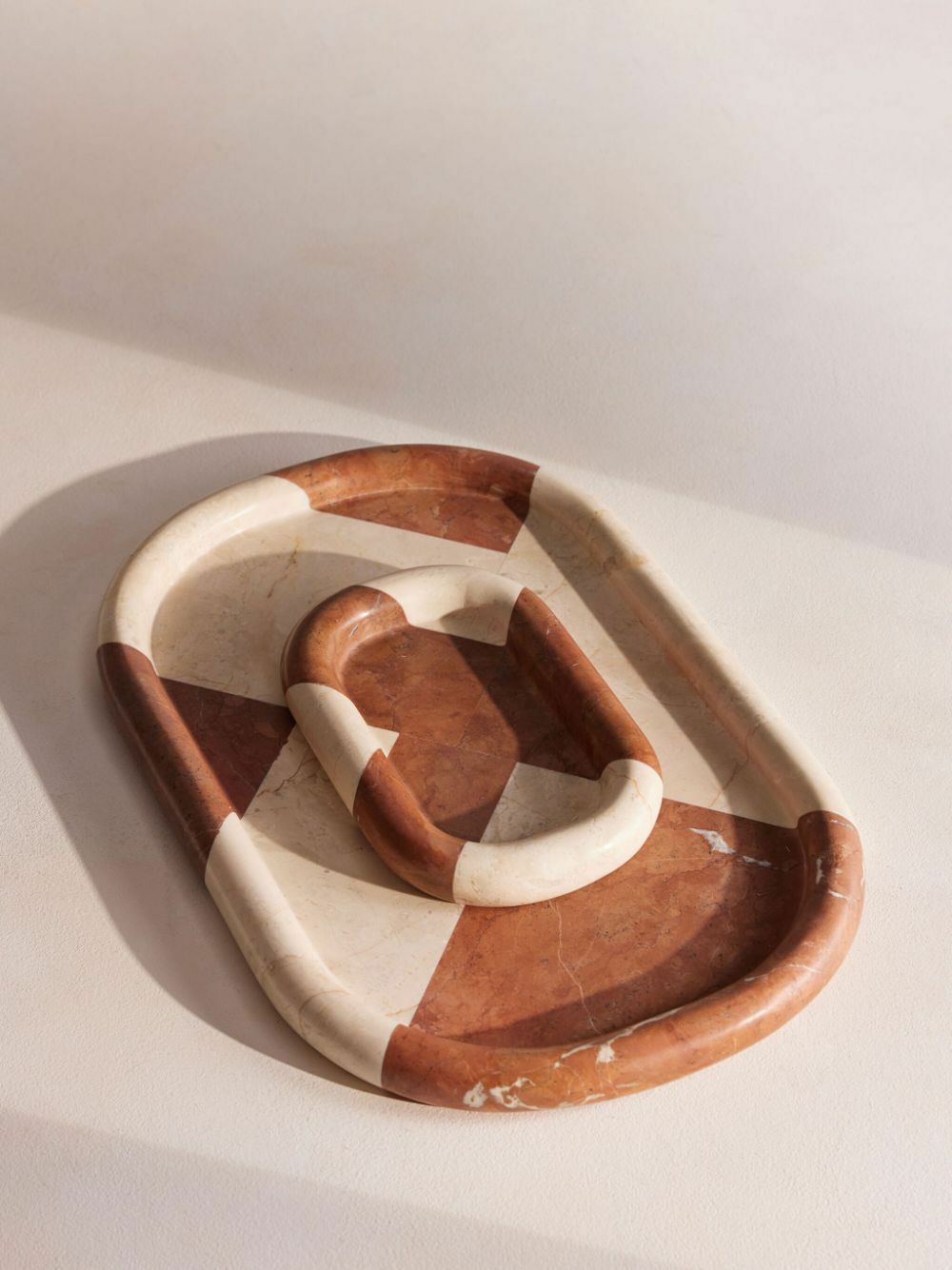 Soho Home Geometric Pattern Decorative Tray Soho Home
