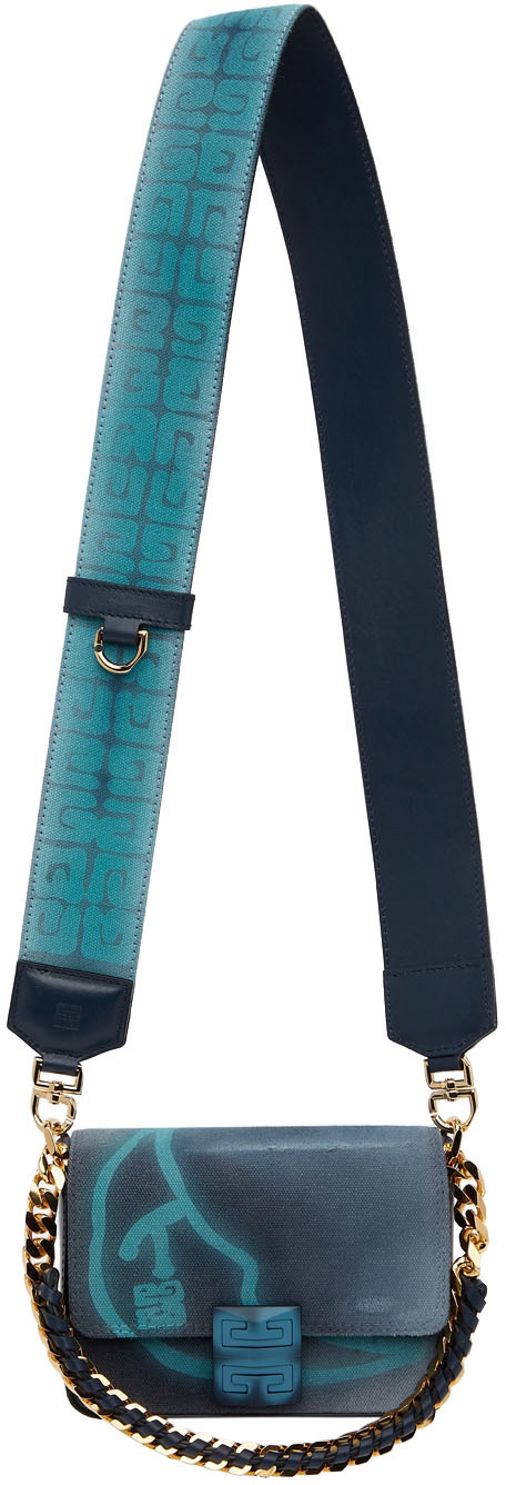 Givenchy Navy Chito Edition 4G Shoulder Bag Givenchy