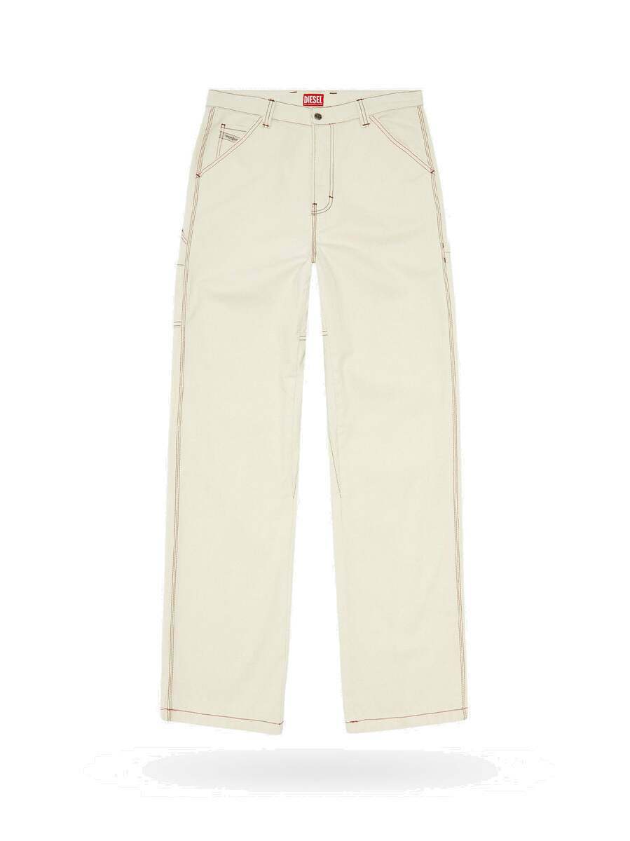 Diesel Trouser Beige Mens Pant Diesel