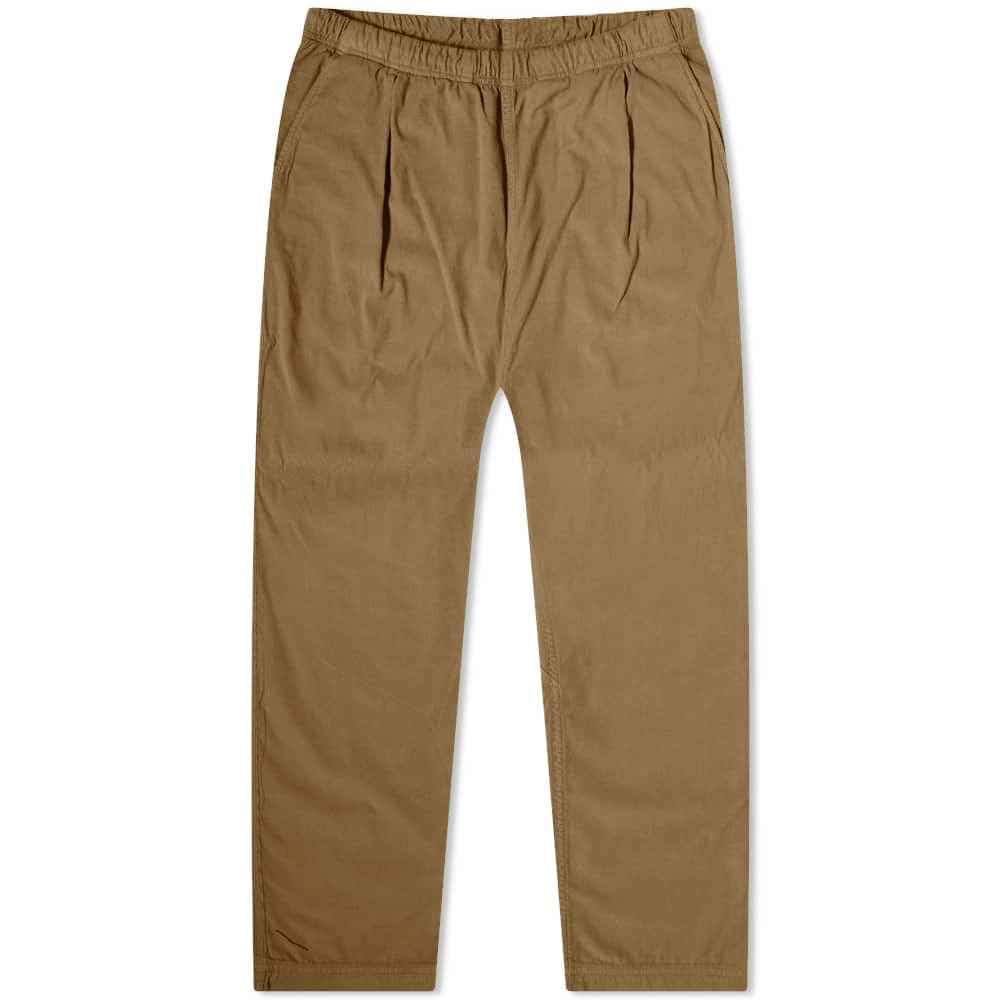 Universal Works Men's Kyoto Work Pant in Light Olive Universal Works