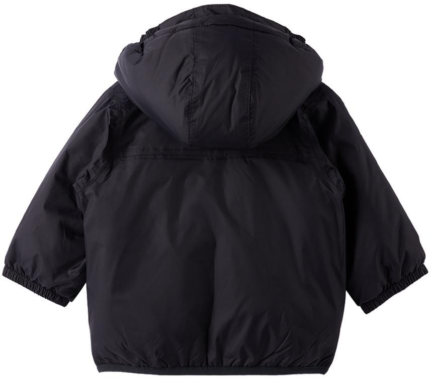 K-Way Baby Black 3.0 Claudine Orsetto Jacket K-way