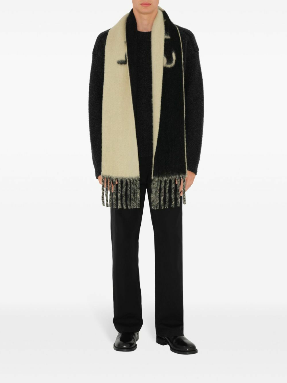 Burberry Logo Intarsia Scarf Burberry