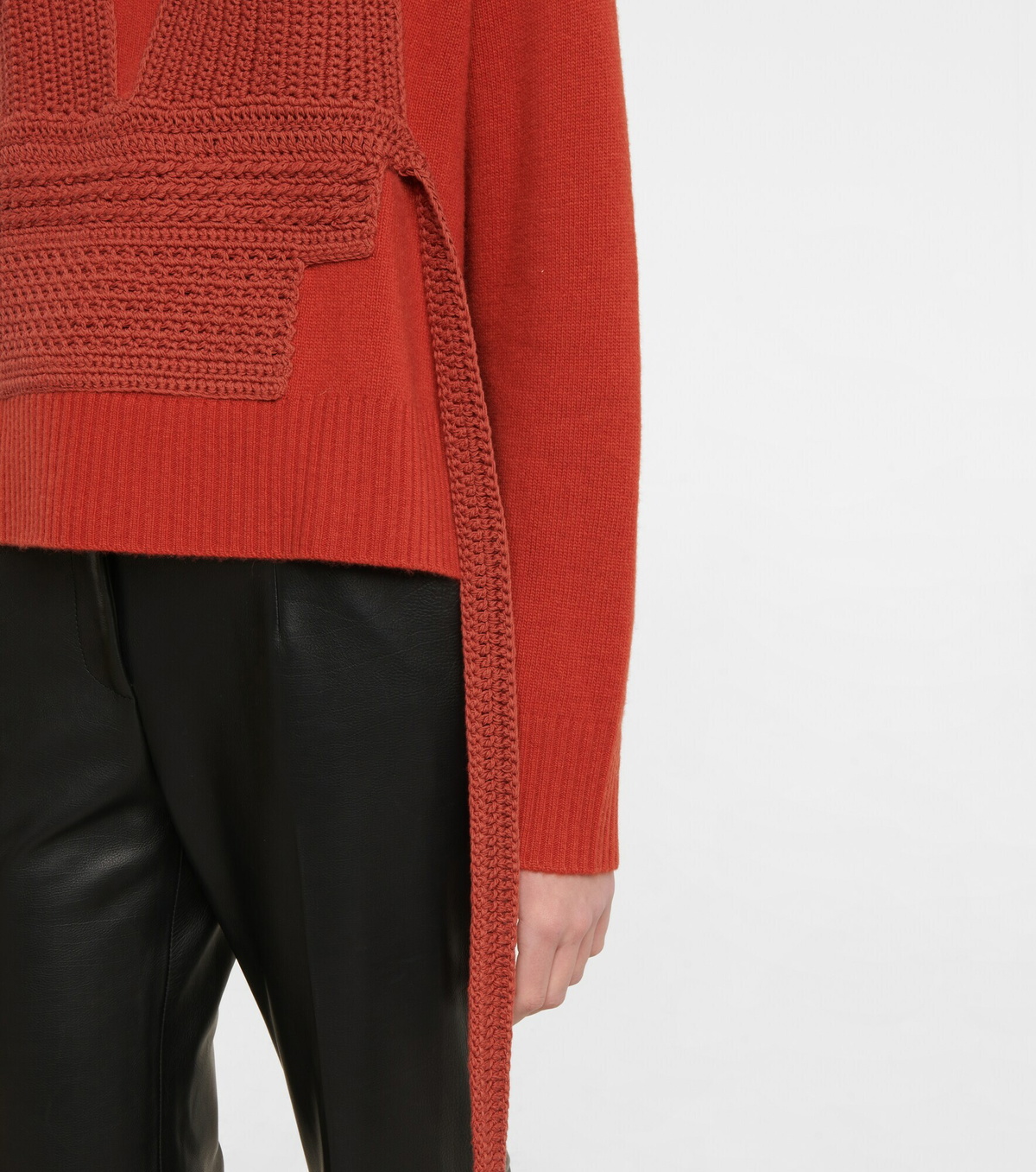 Altuzarra - Rhea crochet and wool-blend sweater Altuzarra