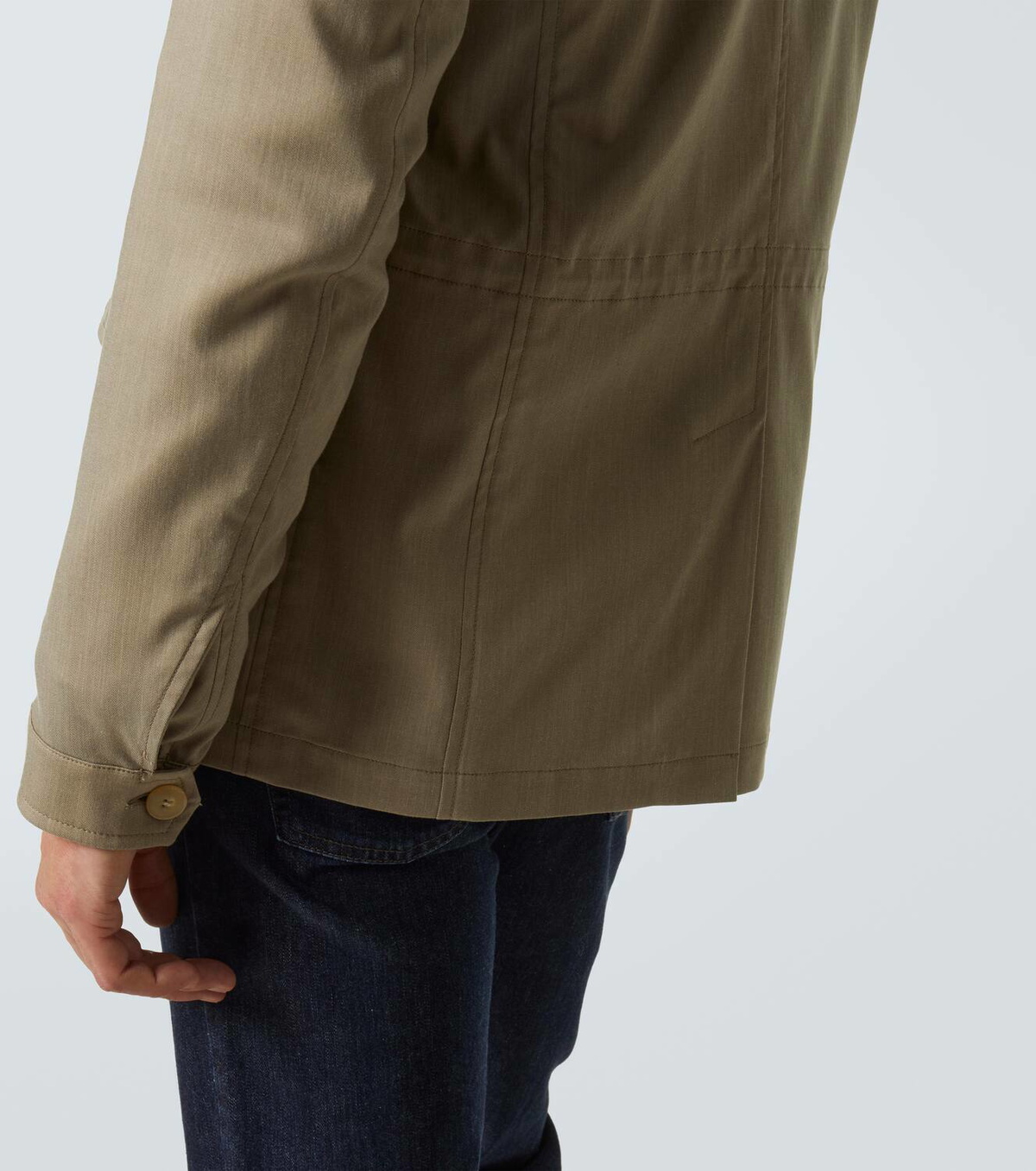 Canali Belted jacket Canali