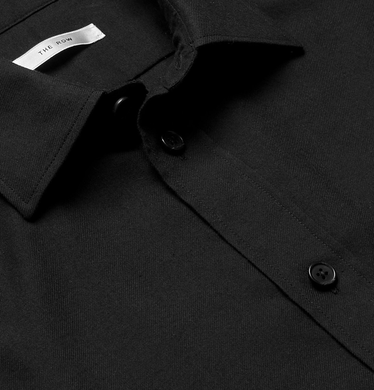 THE ROW - Robin Cotton and Cashmere-Blend Shirt - Unknown The Row