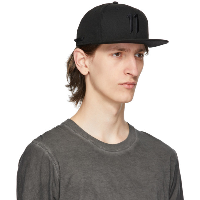 11 by Boris Bidjan Saberi Black New Era Edition Logo Cap 11 by Boris ...