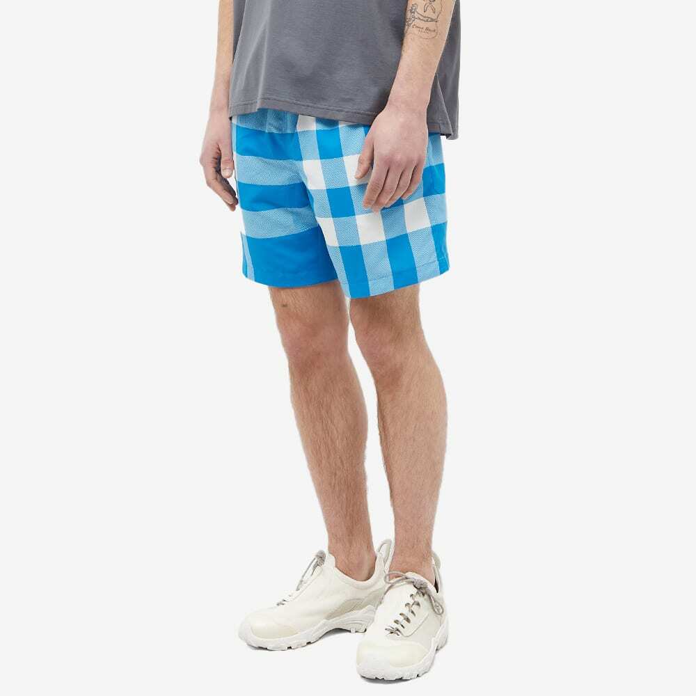 Burberry Men's Martin Large Check Swim Short in Vivid Blue Ip Check ...