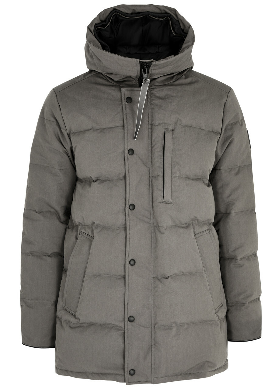 Canada Goose Carson Quilted Cotton-blend Parka Dark Grey Canada Goose