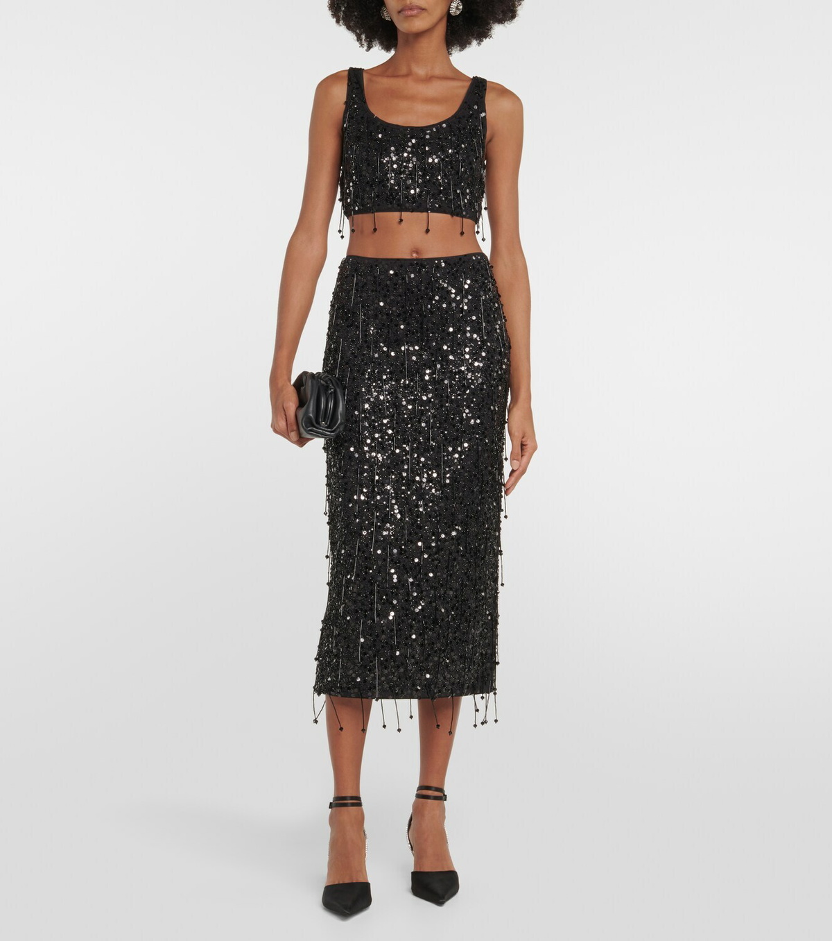 Simkhai Karlena sequined top Simkhai