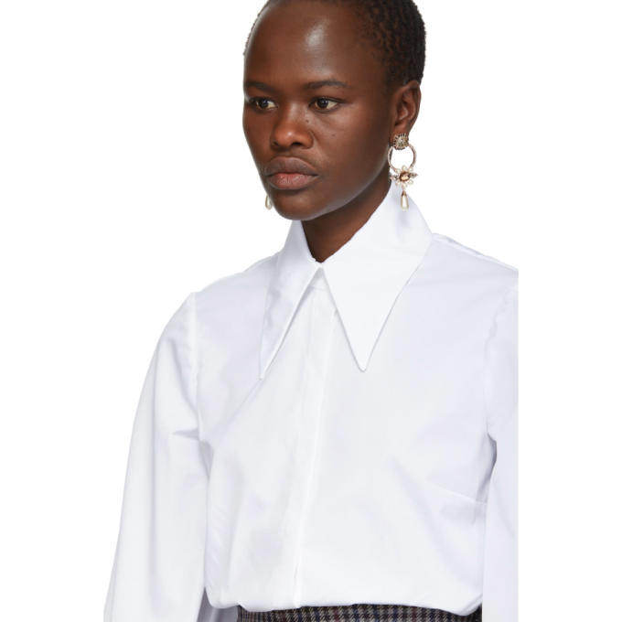 Erdem White Eula Shirt Erdem