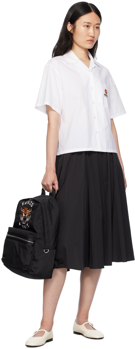 Kenzo Black Kenzo Paris Varsity Tiger Backpack Kenzo