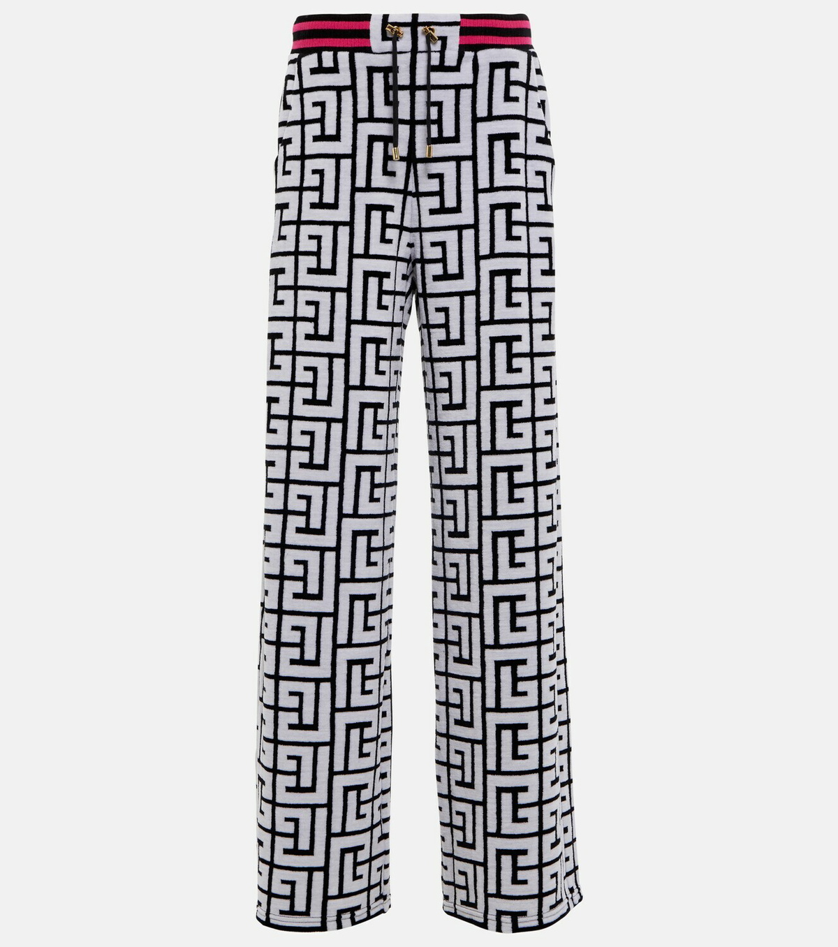 Balmain - Monogram sweatpants Balmain