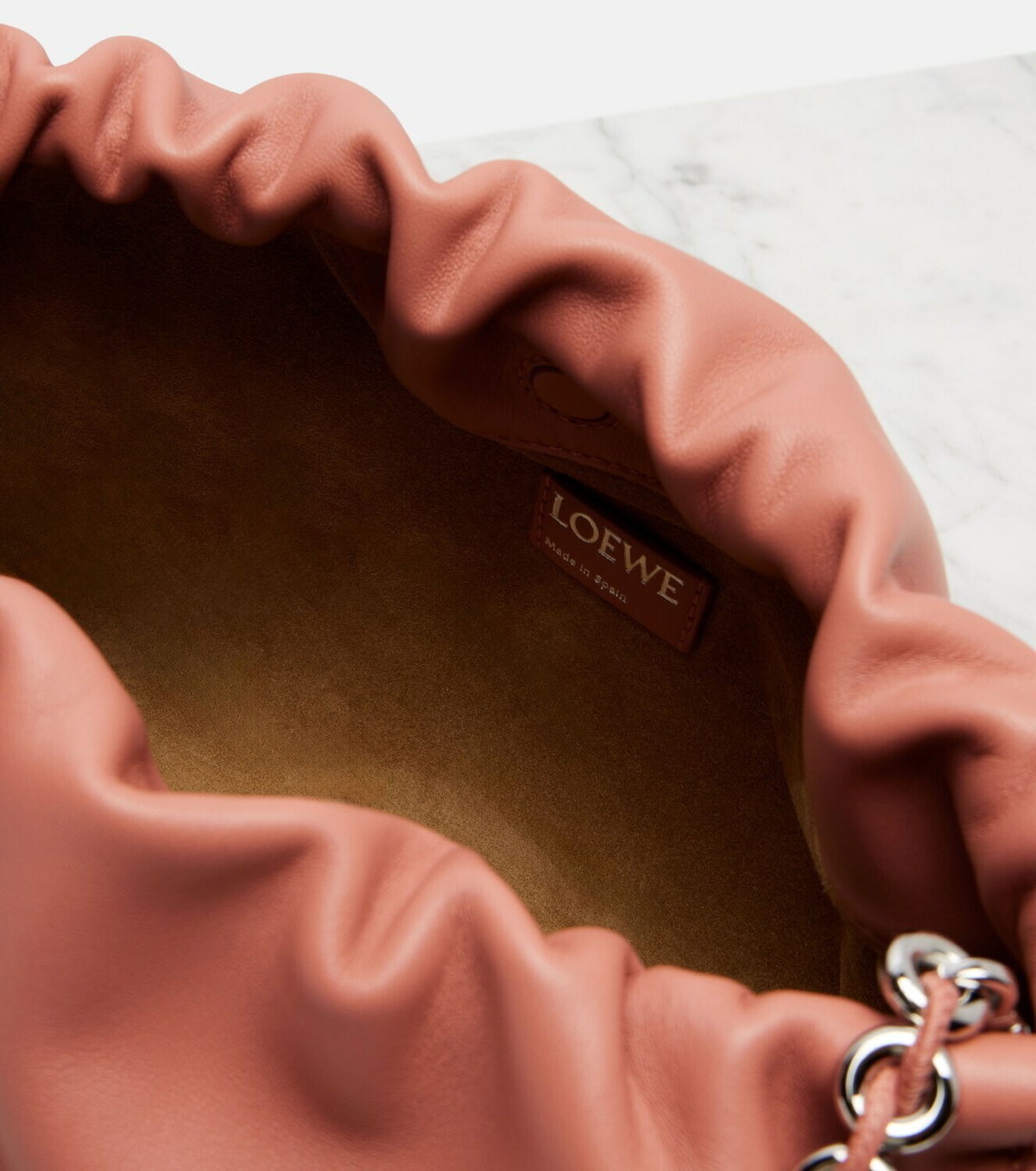 Loewe Flamenco Medium leather clutch Loewe