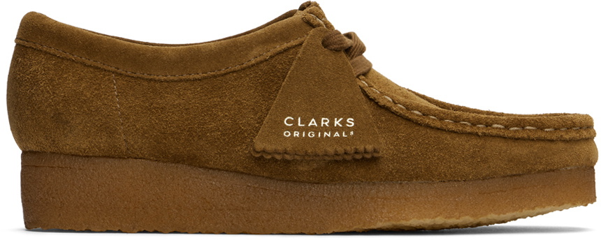 Clarks Originals Tan Wallabee Derbys Clarks Originals