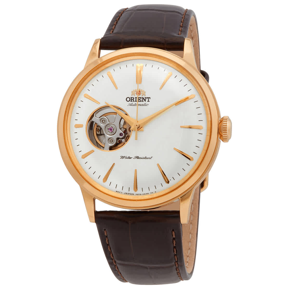 Orient Classic Automatic Silver Open Heart Dial Mens Watch RA ...
