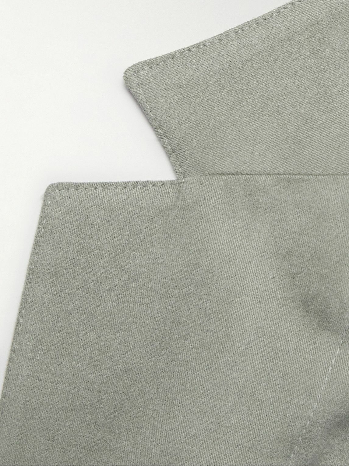 Stòffa - Cotton-Twill Suit Jacket - Green STÒFFA