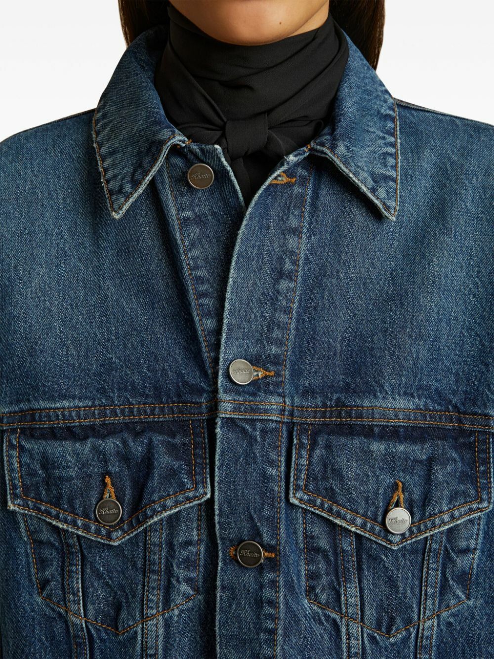 KHAITE The Ross Denim Jacket Khaite