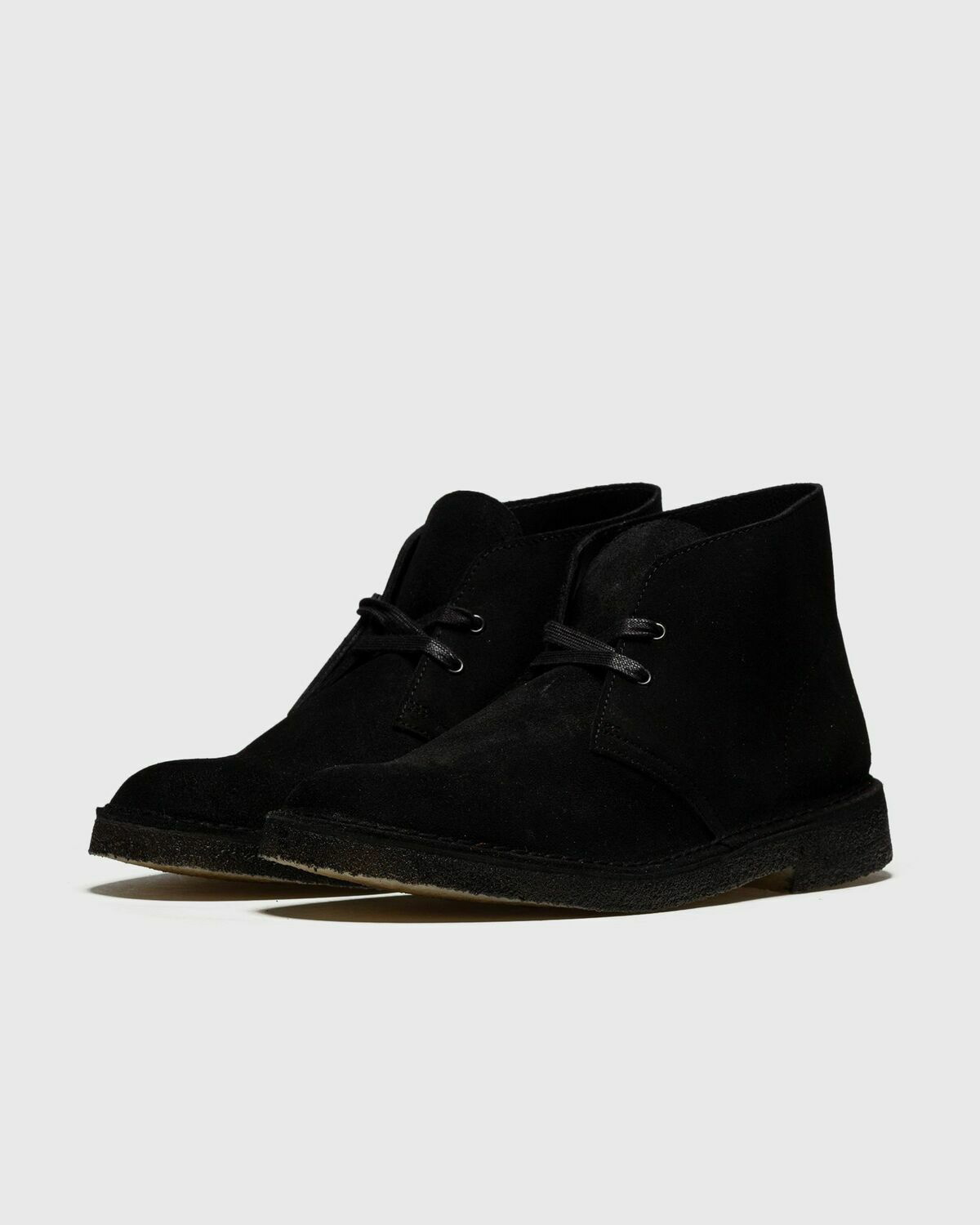 Clarks Originals Desert Boot Black Sde Black - Mens - Boots Clarks ...