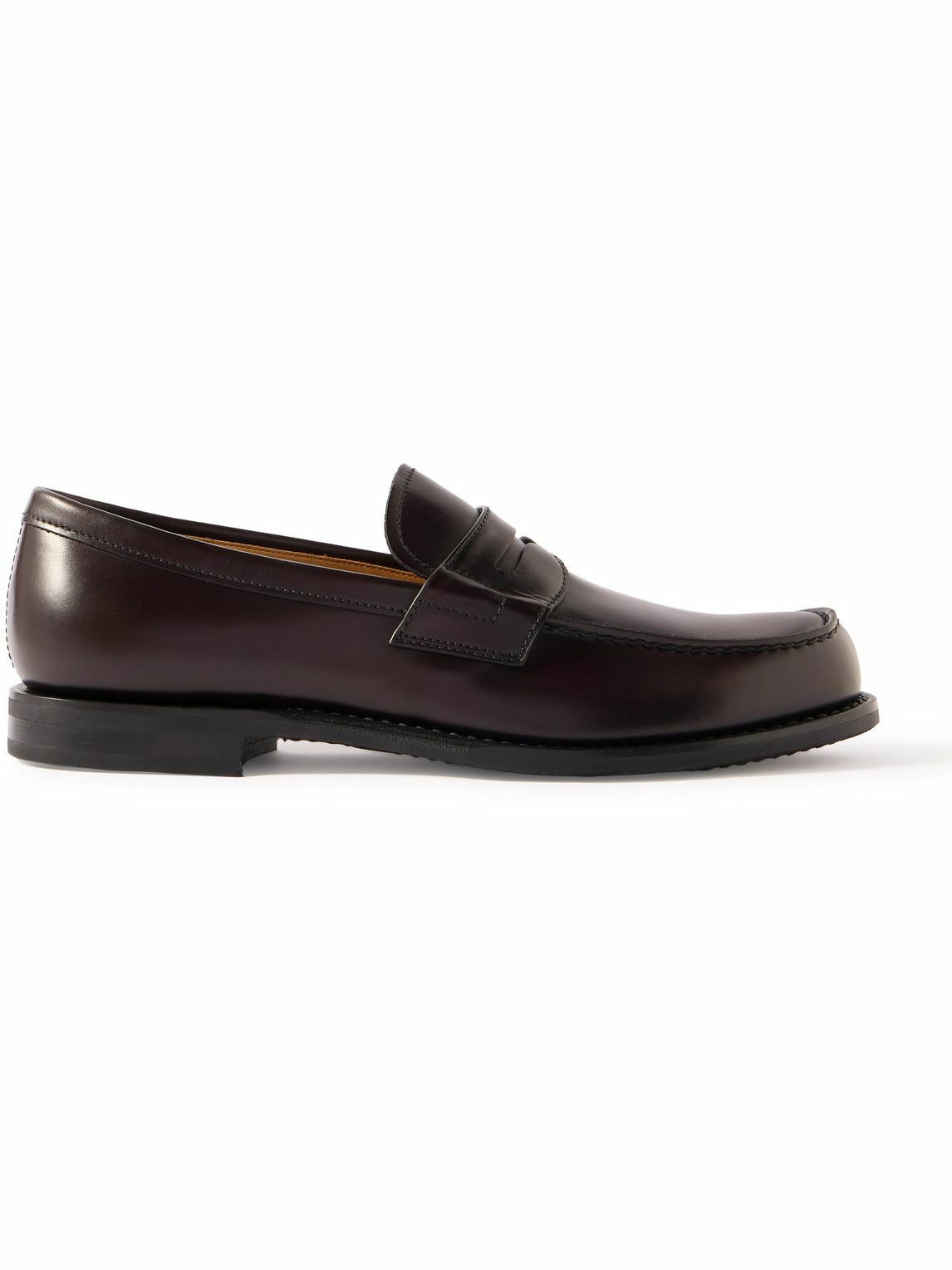 Church's - Gateshead Leather Penny Loafers - Burgundy Church's