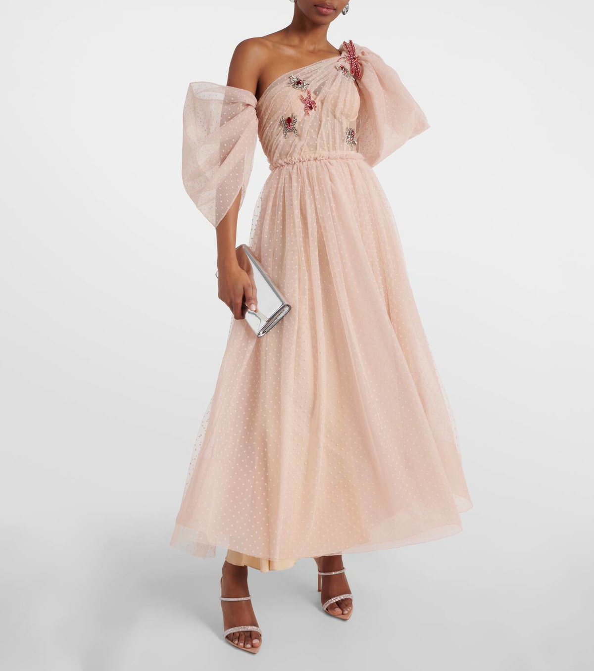 Erdem Embellished tulle maxi dress Erdem