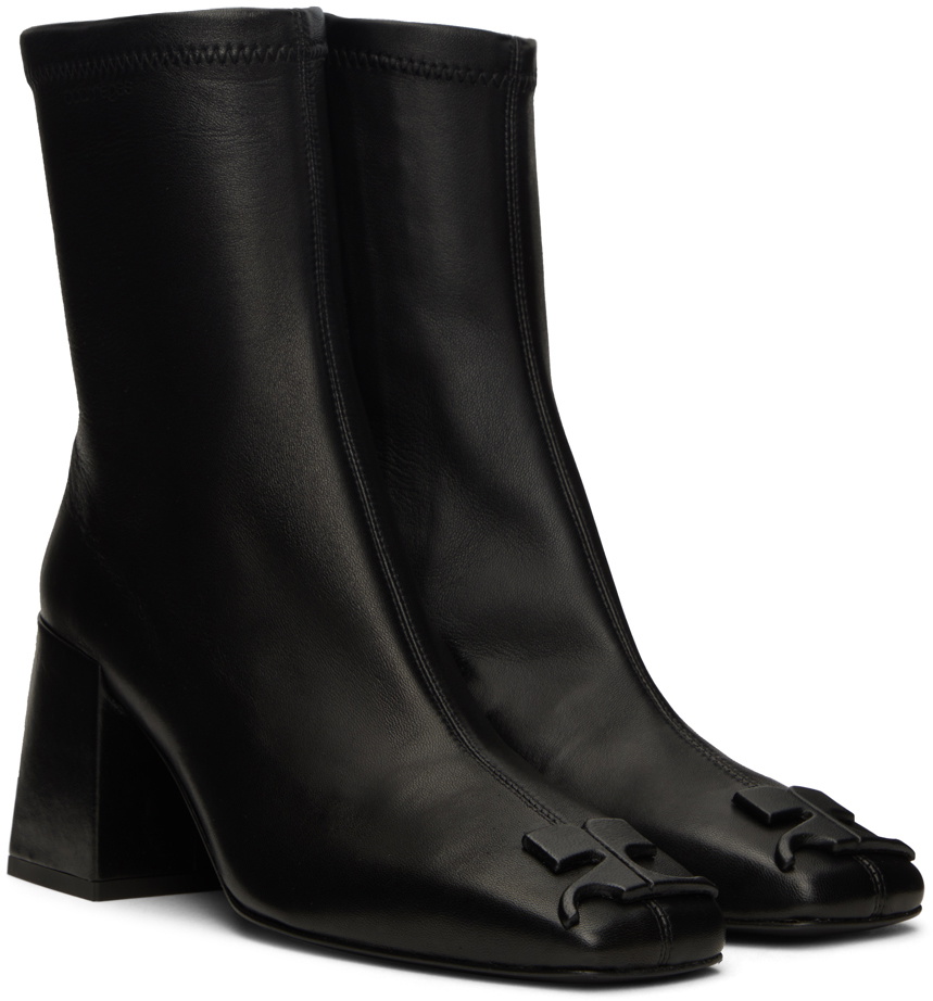 Courrèges Black Heritage Boots Courreges