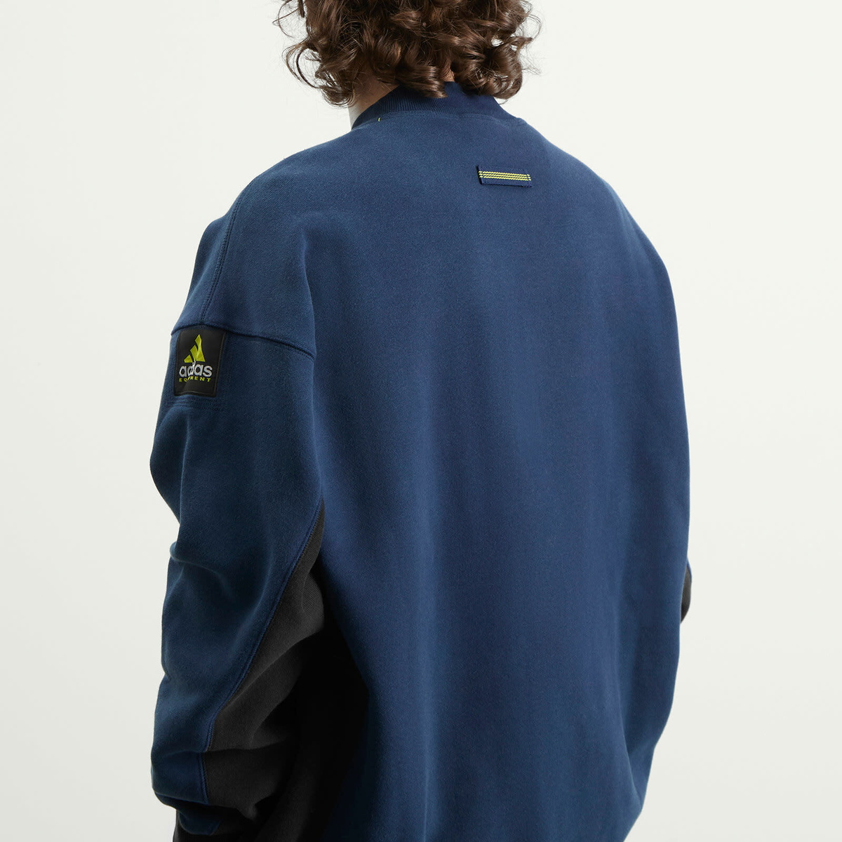 Adidas Men's EQT Half Zip Top in Night Indigo adidas