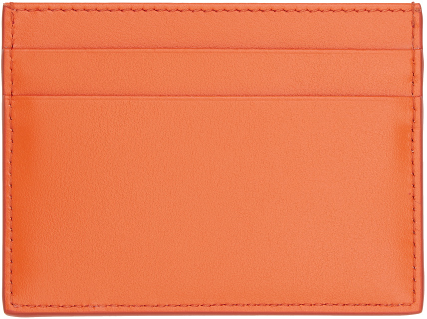 Dolce&Gabbana Orange 'DG' Logo Card Holder Dolce & Gabbana