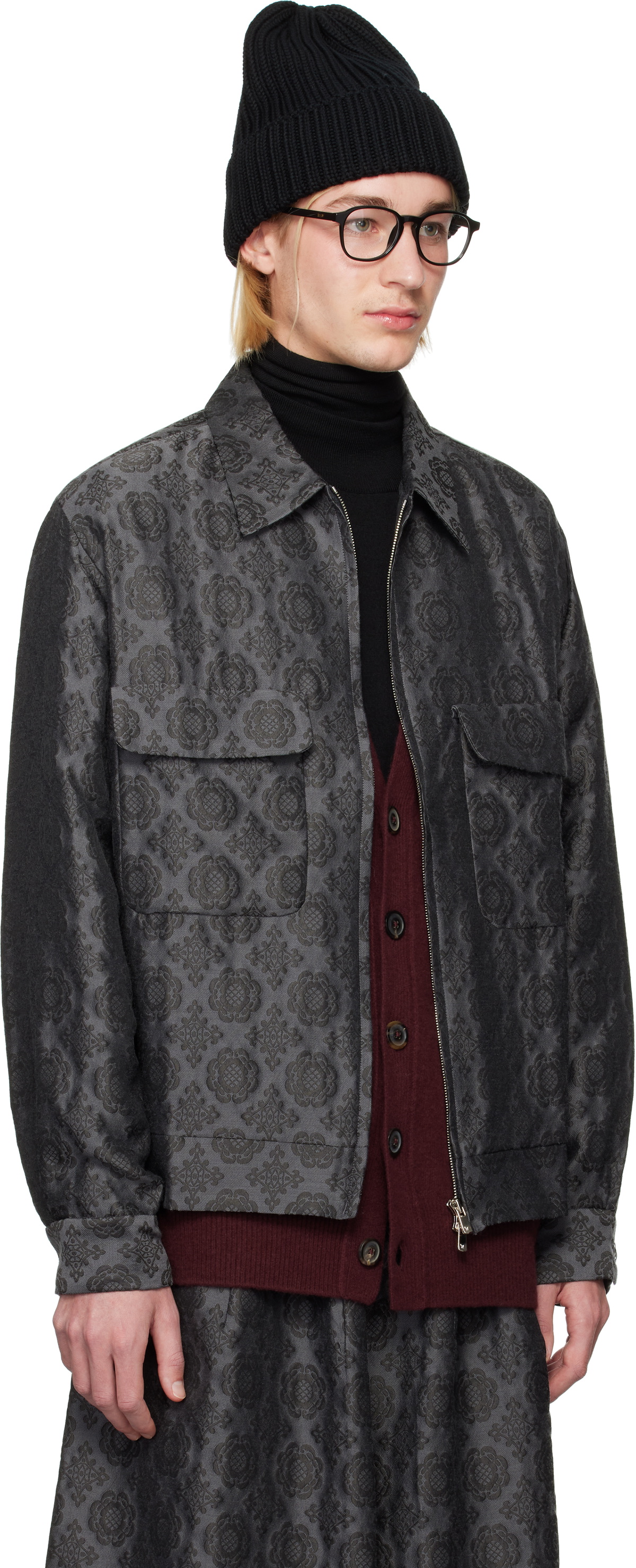 NEEDLES Gray Sport Jacket Needles