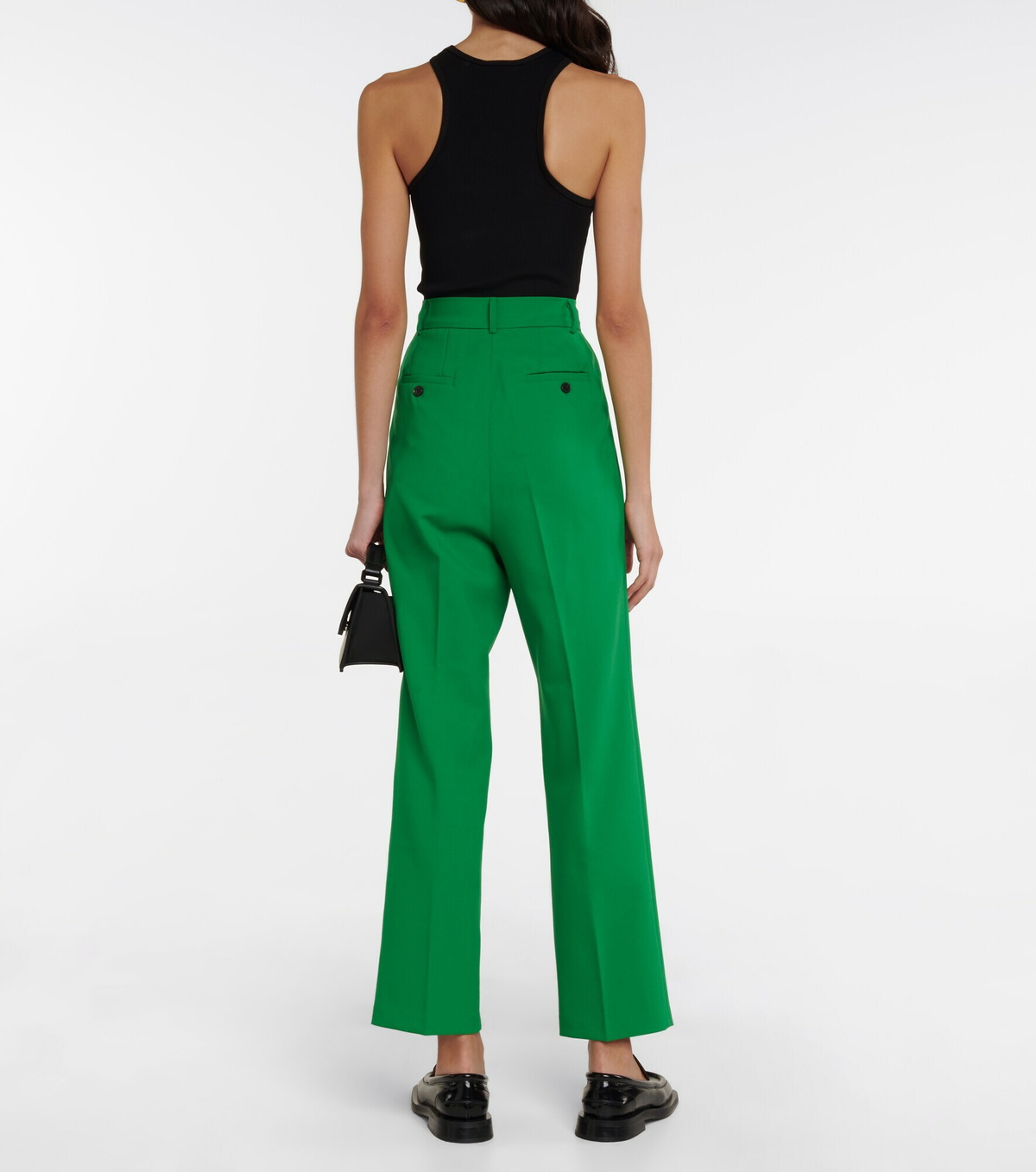 The Frankie Shop - Bea high-rise straight pants The Frankie Shop