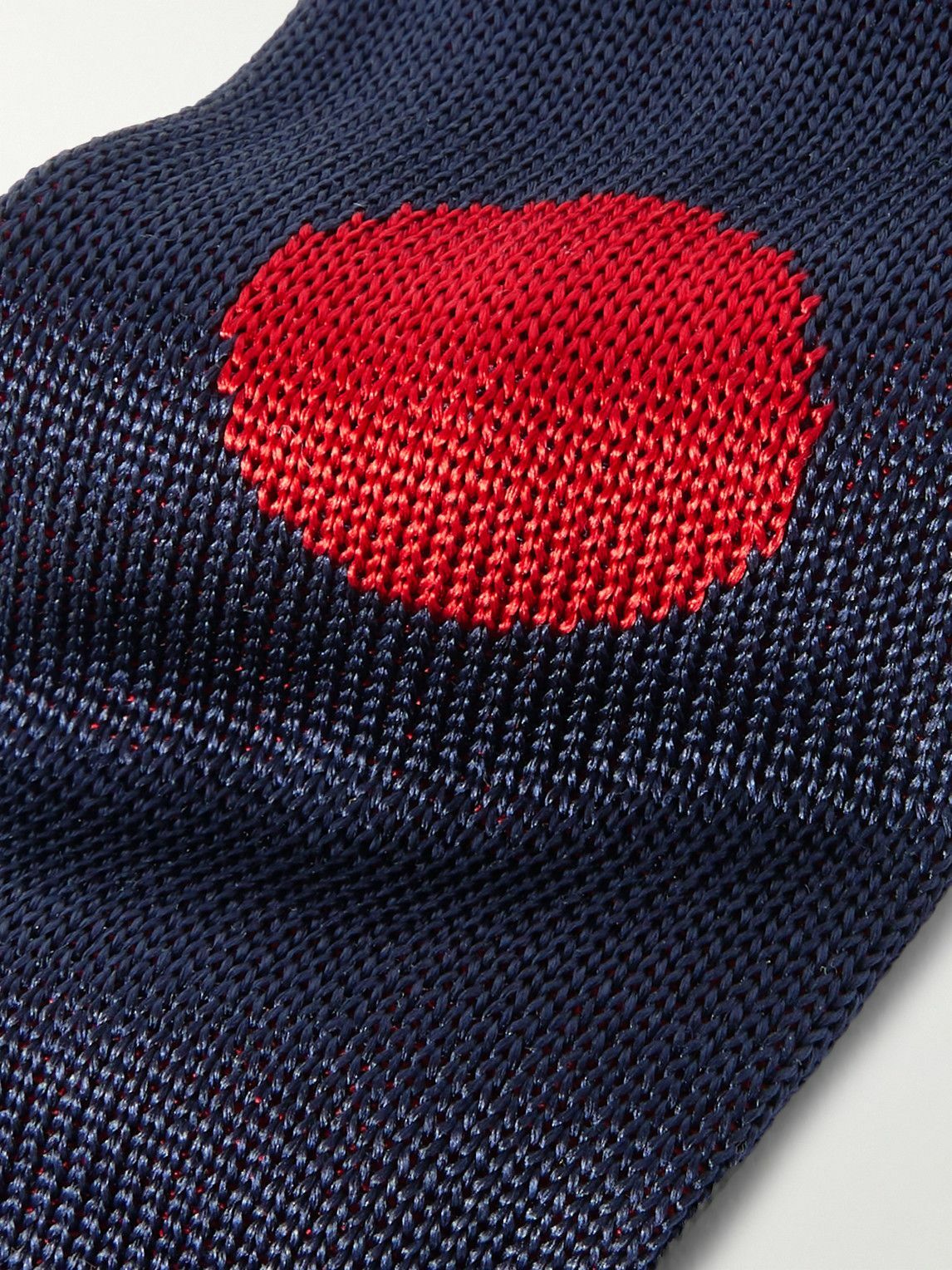 Blue Blue Japan - 6cm Silk-Jacquard Tie Blue Blue Japan