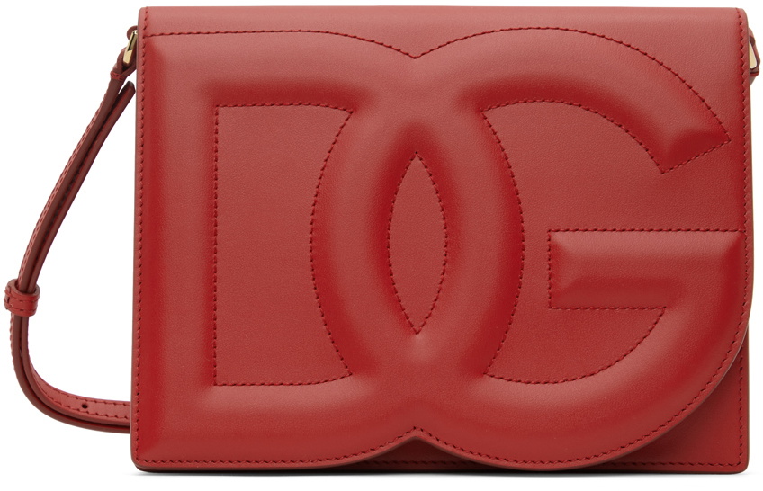 Dolce&Gabbana Red 'DG' Logo Crossbody Bag Dolce & Gabbana