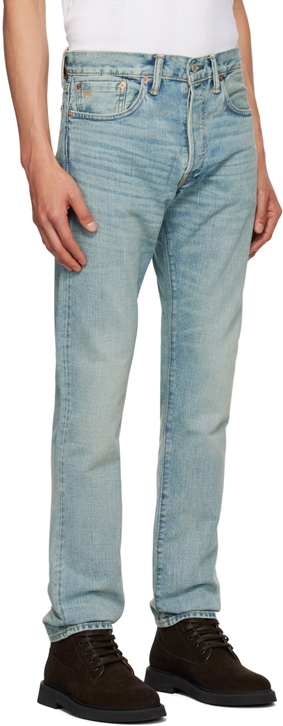 RRL Blue Slim-Fit Jeans RRL