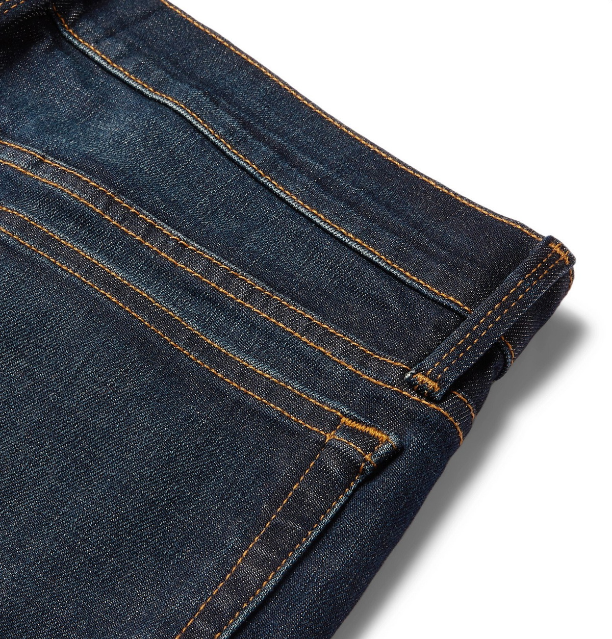 FRAME - L'Homme Skinny-Fit Stretch-Denim Jeans - Blue Frame Denim